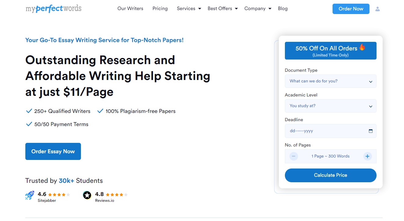 MyPerfectWords.com: Your Comprehensive Guide to Academic Excellence - Onealexanews.com