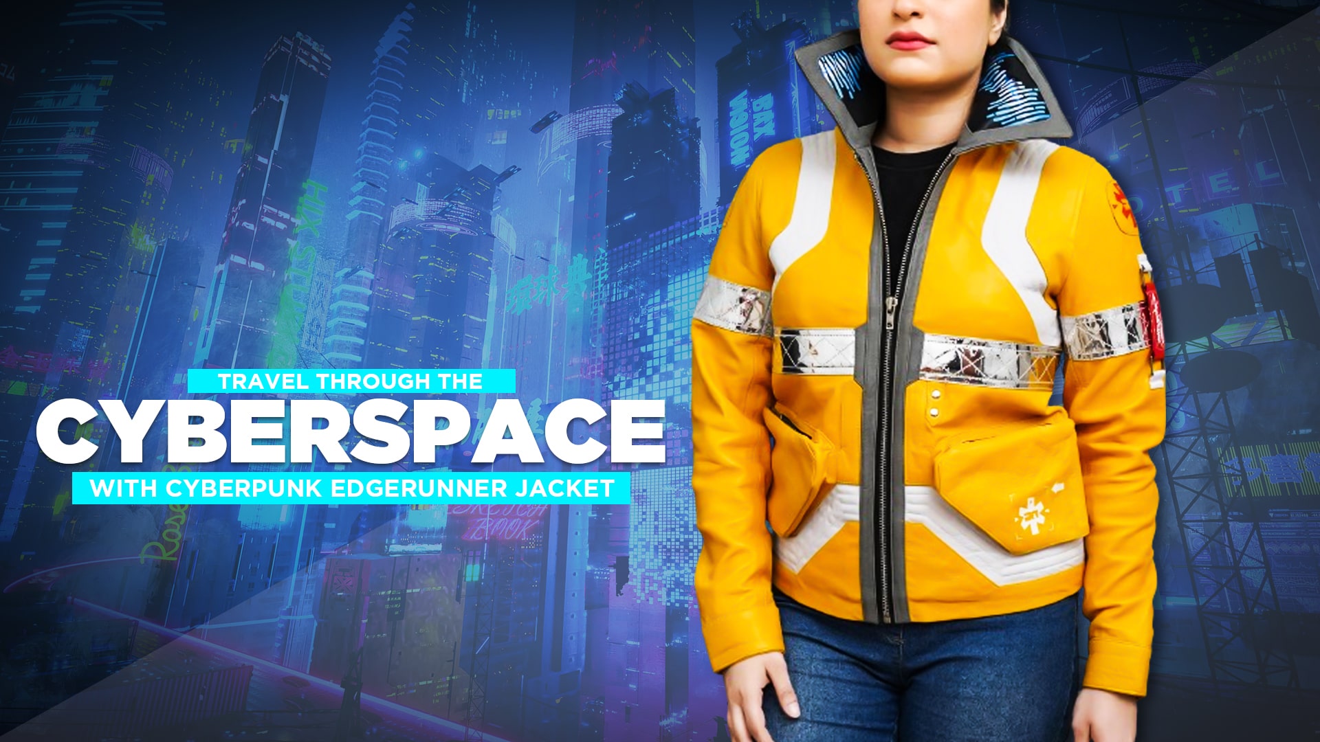 Travel Through The Cyberspace With Cyberpunk Edgerunner Jacket ...