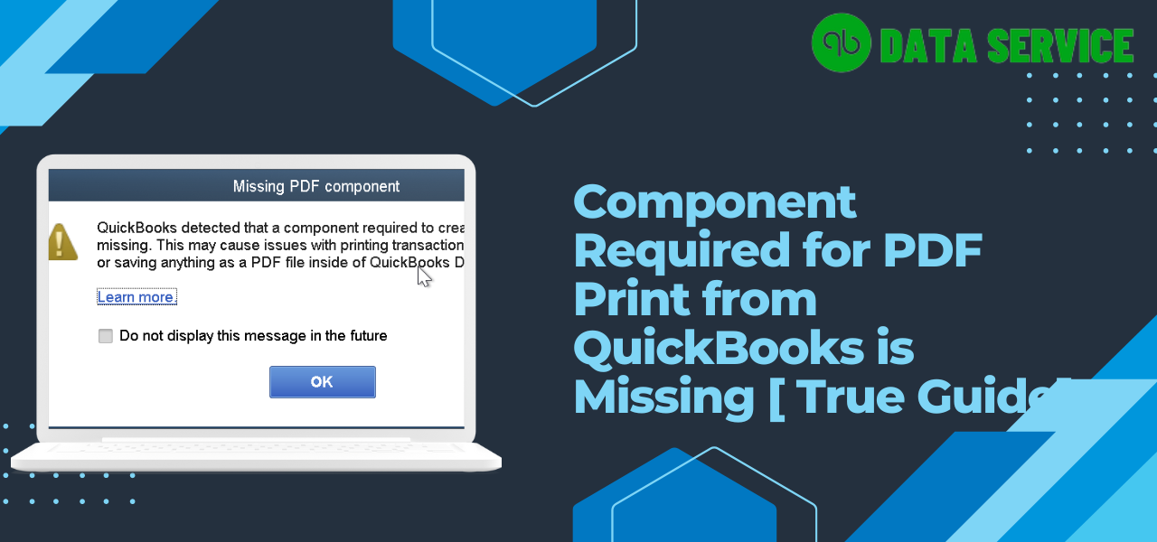 Lost in the PDF Wilderness: Fixing QuickBooks PDF Component Missing on ...